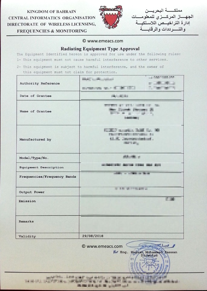 Certificates - EMEA Consulting Services